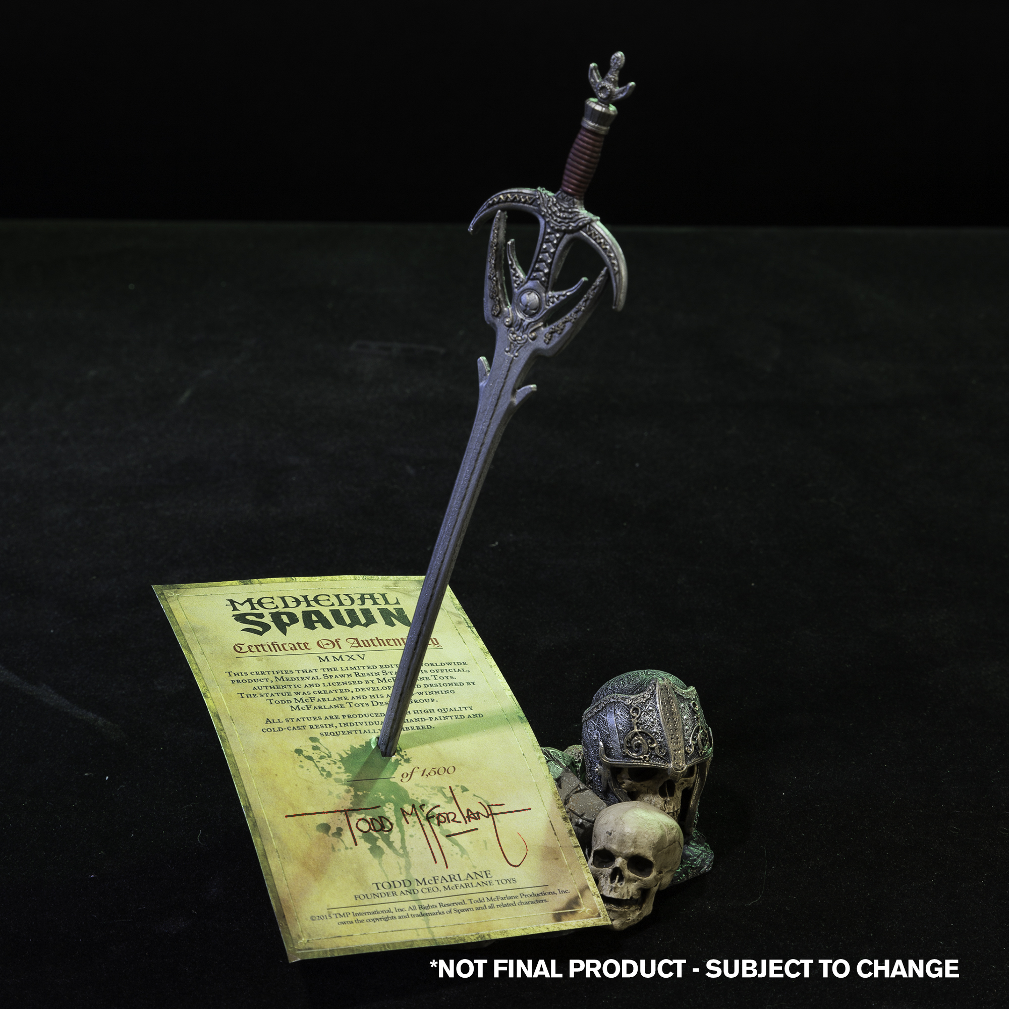 McFarlane Toys Releases Medieval Spawn Resin Statue | Pastrami Nation ...