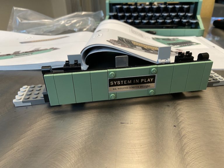 LEGO Typewriter Review | Pastrami Nation- The Meat of Pop Culture