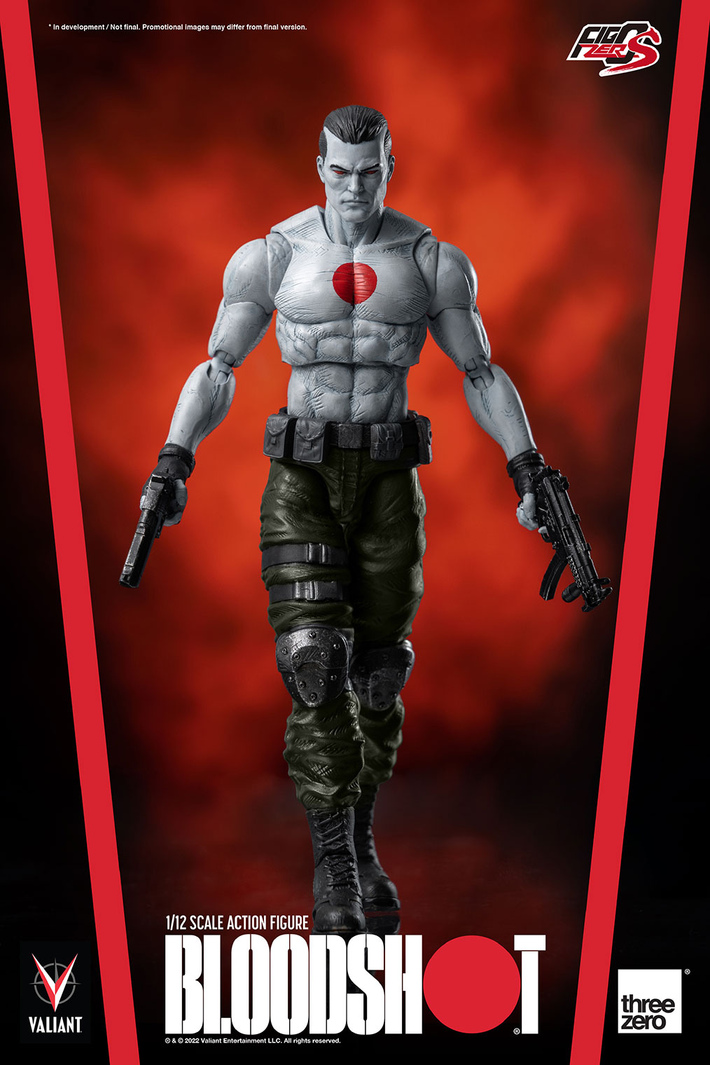 The Valiant – FigZero S 1/12 Bloodshot action figure from threezero ...