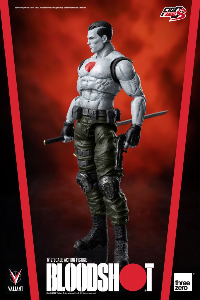 The Valiant – FigZero S 1/12 Bloodshot action figure from threezero ...