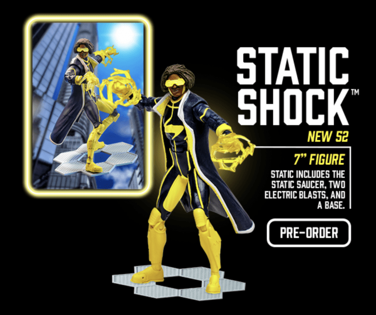 NEW DC Multiverse Static Shock & Superman | Pastrami Nation- The Meat ...