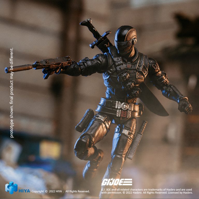 Hiya Toys Reveals EXQUISITE MINI Snake Eyes Figure | Pastrami Nation ...