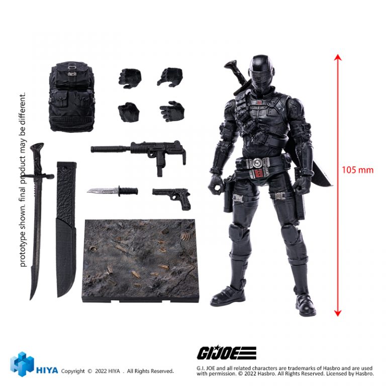 Hiya Toys Reveals EXQUISITE MINI Snake Eyes Figure | Pastrami Nation ...