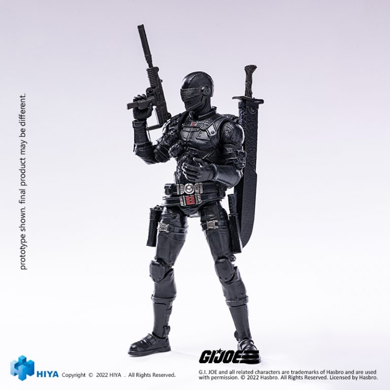 Hiya Toys Reveals EXQUISITE MINI Snake Eyes Figure | Pastrami Nation ...