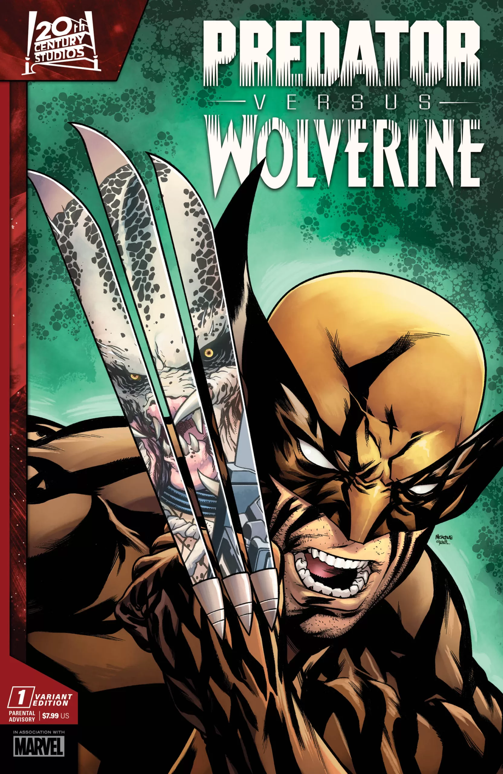 See Wolverine and The Predator Cross Blades For The First Time in New ...